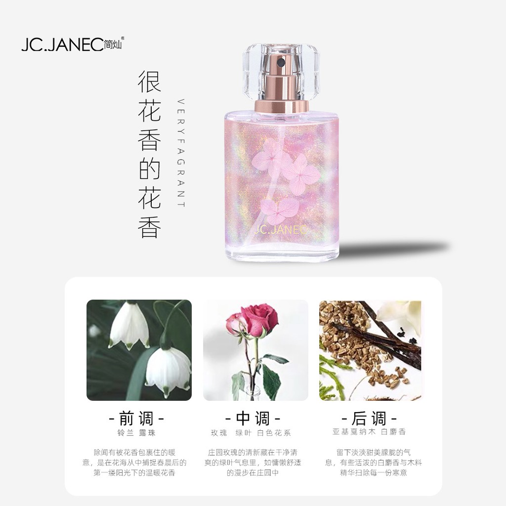 JC Jane Can Aurora Quicksand Perfume Lily of the Valley Lady Long ...