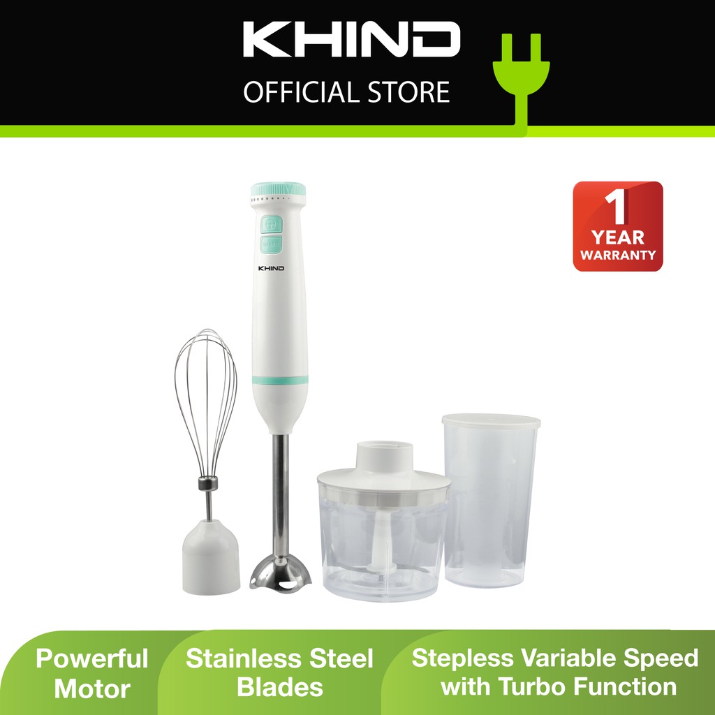 KHIND Pengisar Tangan | Hand Blender BH600M | Shopee Malaysia