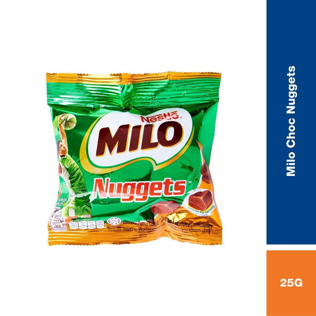 Nestle Milo Nuggets Chocolate 25g | Shopee Malaysia