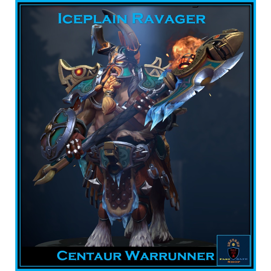 Dota 2 Centaur Warrunner Iceplain Ravager Set | Shopee Malaysia