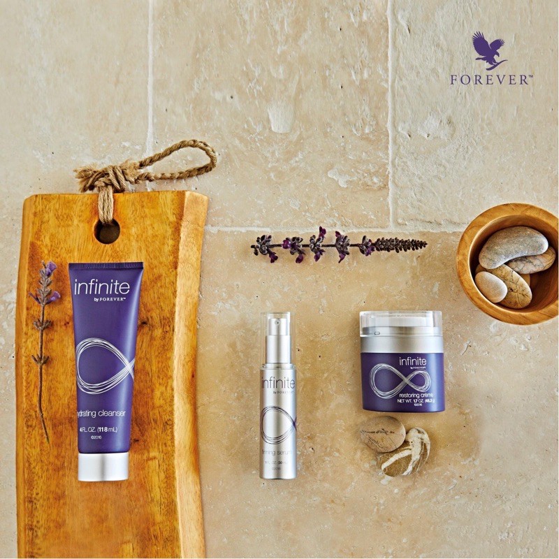 Forever Living 【Infinity Cleanser + Serum +Cream 】Ready Stock 100% ...