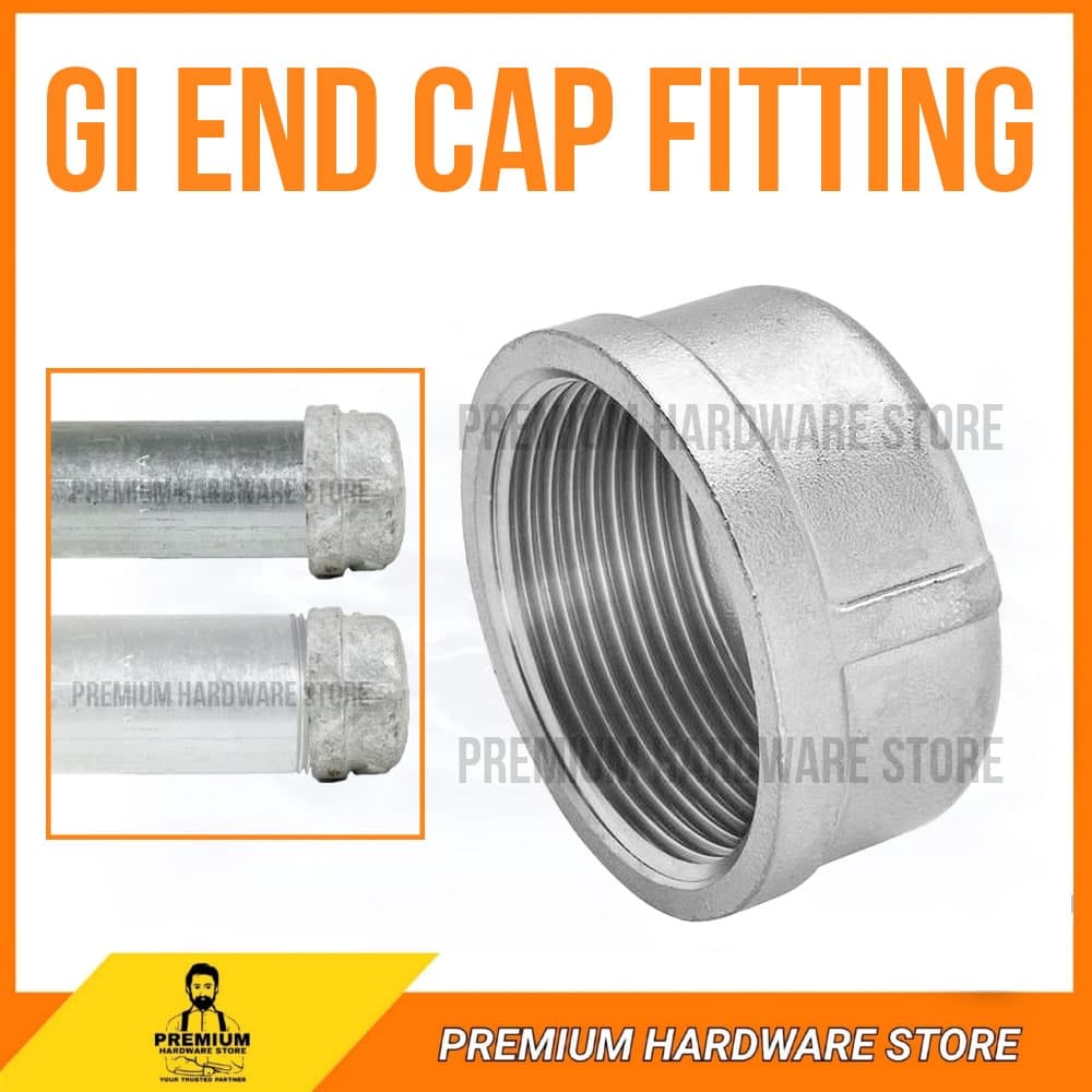 1/2 INCH / 15 MM GI END CAP | Shopee Malaysia