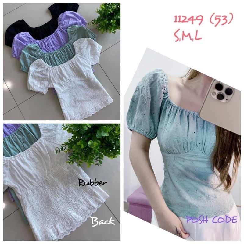 Posh Code 02122 Premium Quality Fashion Tops (N-001) | Shopee Malaysia