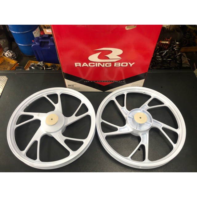 RACING BOY SPORT RIM SP610 W100 ( WHITE ) | Shopee Malaysia