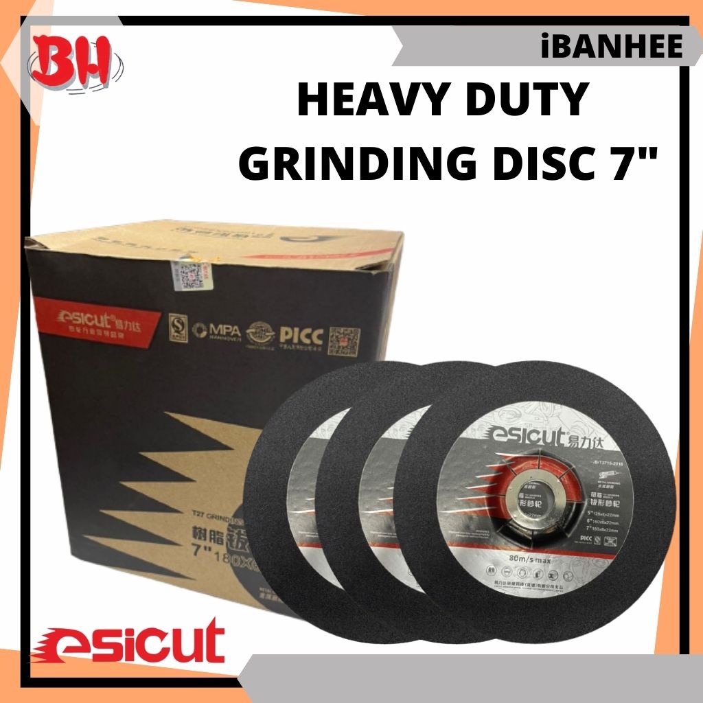 [iBANHEE] ESICUT GRINDING DISC 7" | Shopee Malaysia