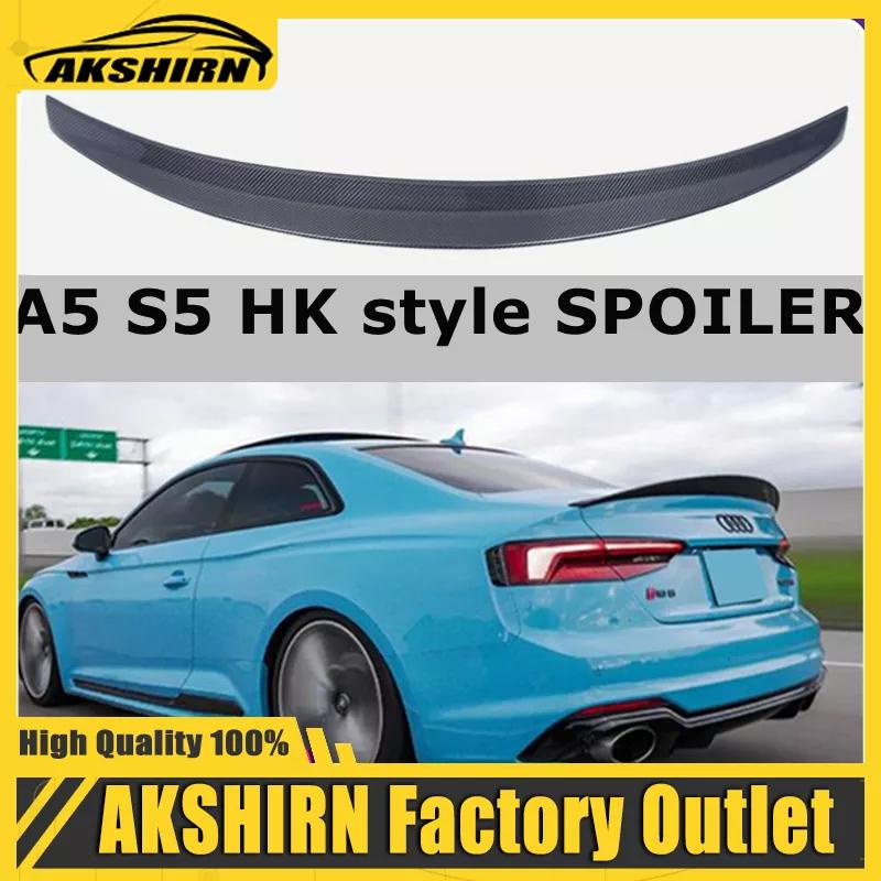 HK Style Carbon Fiber Rear Wing For Audi A5 S5 RS5 Only For 2 Doors ...