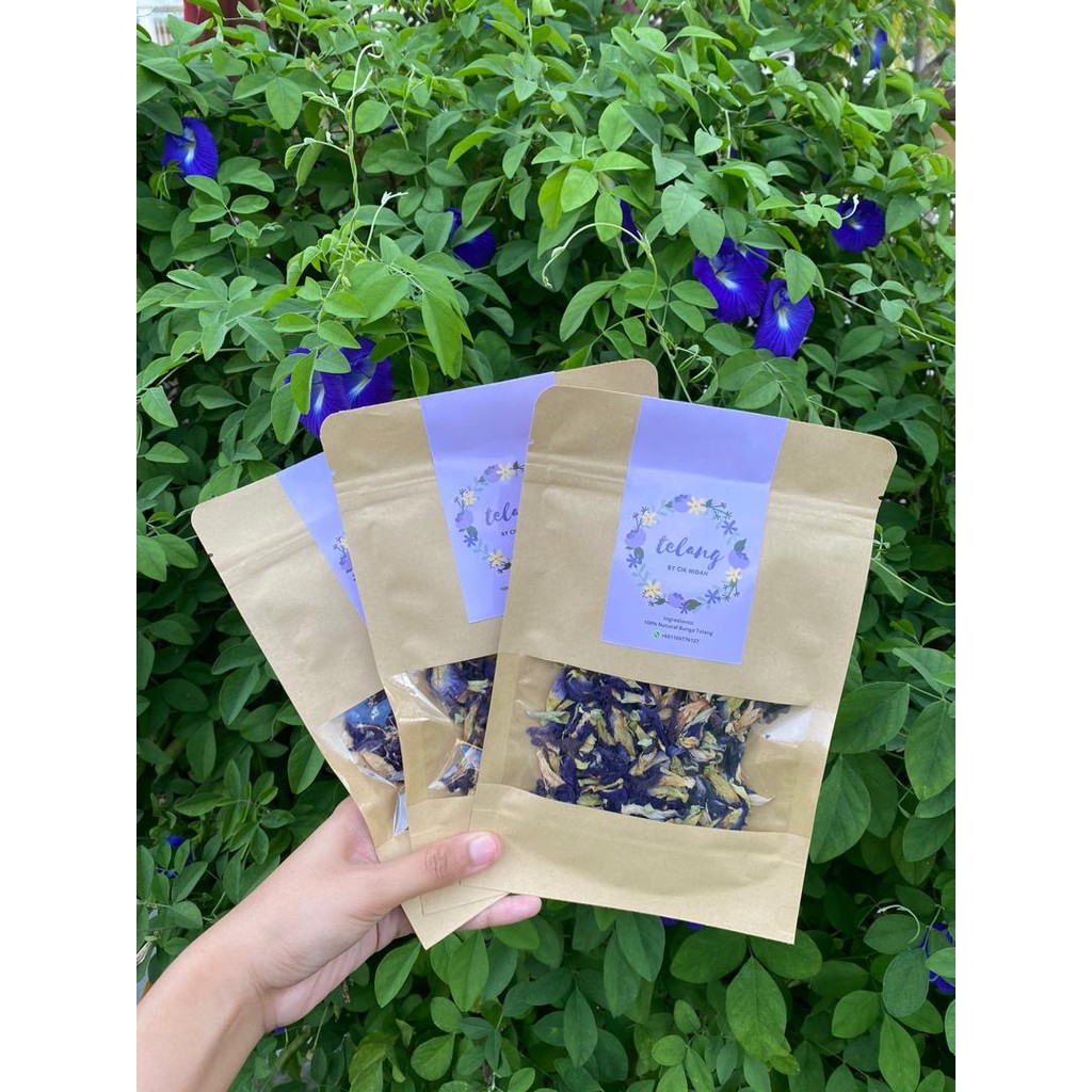 Organic Dried Bunga Telang | Butterfly Pea Flowers (10g) | Shopee Malaysia