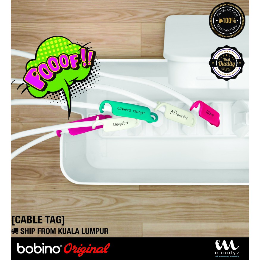 [CLEARANCE] Bobino® CABLE TAG [10 Pack] | Shopee Malaysia