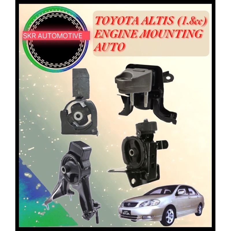 TOYOTA ALTIS (ZZE122/1.8cc) ENGINE MOUNTING | Shopee Malaysia