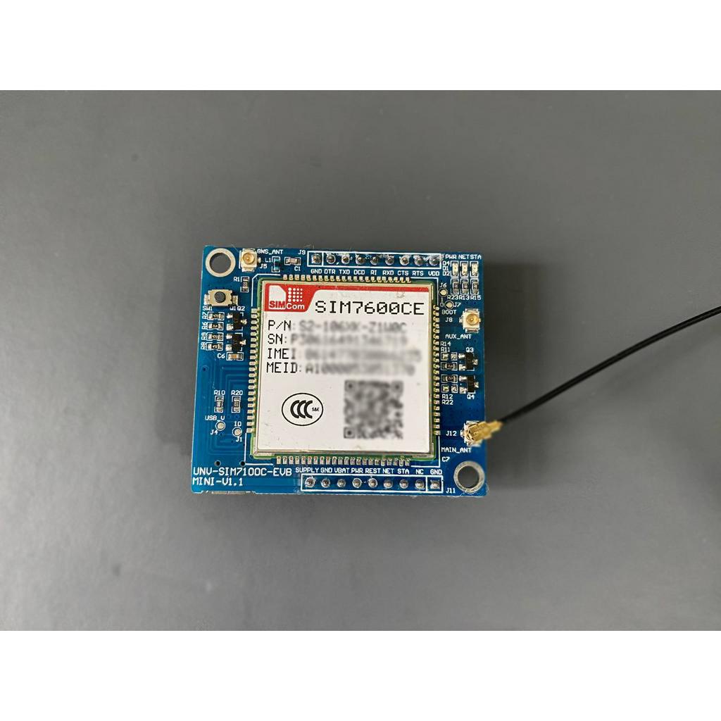 Sim7600ce Module 4G - 3G - 2G GSM - GPRS - EDGE 900 / 1800 MHz - GPS ...