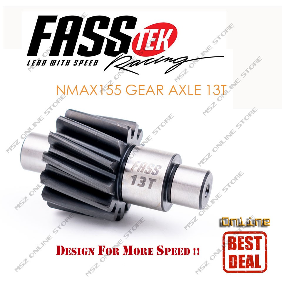 Axle Gear Box Ratio 13T / 14T For YAMAHA NVX V1 / NVX V2 / AEROX / NMAX ...