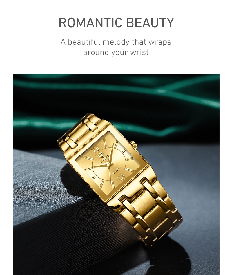 LIEBIG Jam Tangan Perempuan Quartz Watch Stainless Steel Couple Watch ...