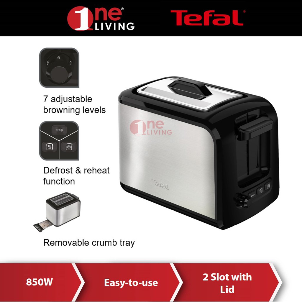 Tefal Toaster Express TT410 (TT410D) | Shopee Malaysia