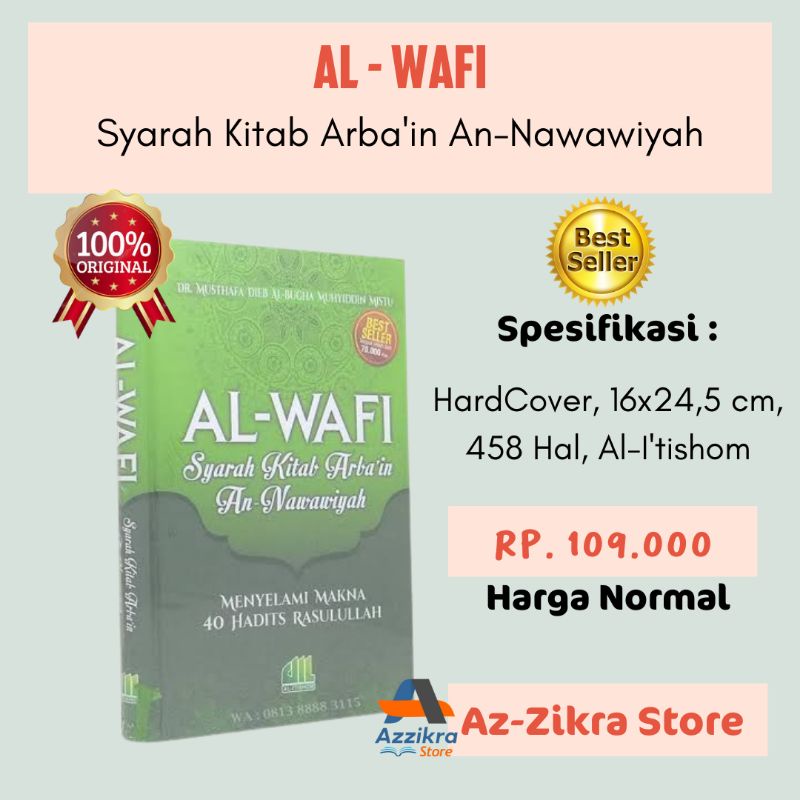 Islamic Book Al Wafi Syarah Hadith Imam An-Nawawi Original | Shopee ...