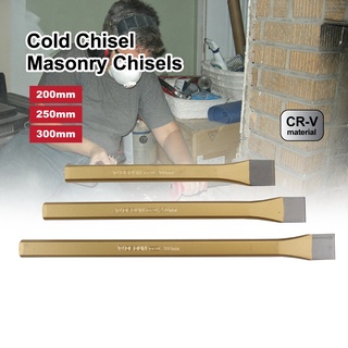Cold Chisel Masonry Chisels 200mm/250mm/300mm CR-V Chrome Vanadium ...