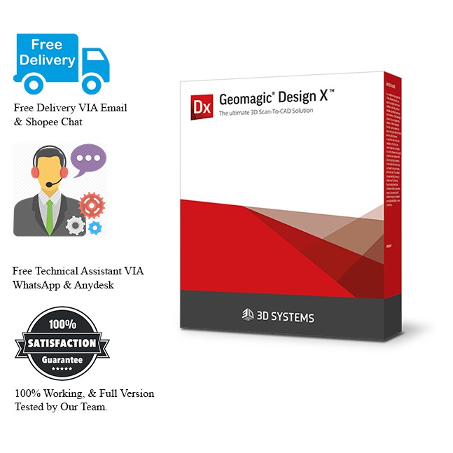 3D Systems Geomagic Design X 2019 | 2020 | 2022 Full Version | Shopee Malaysia