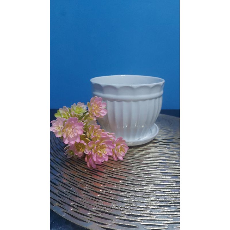 Pasu seramik saiz s (small) | Shopee Malaysia