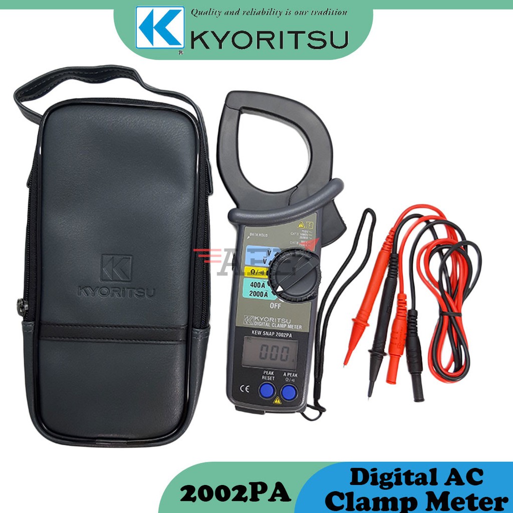 (Original) Kyoritsu 2002PA AC Digital Clamp Meters | Shopee Malaysia