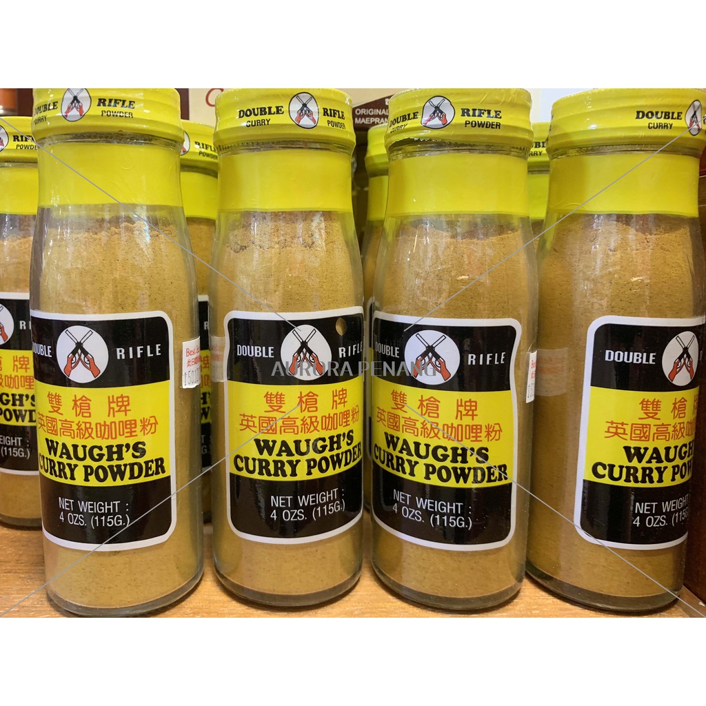 Double Rifle Waugh's Curry Powder 英国高级咖喱粉 115 gm HALAL | Shopee Malaysia