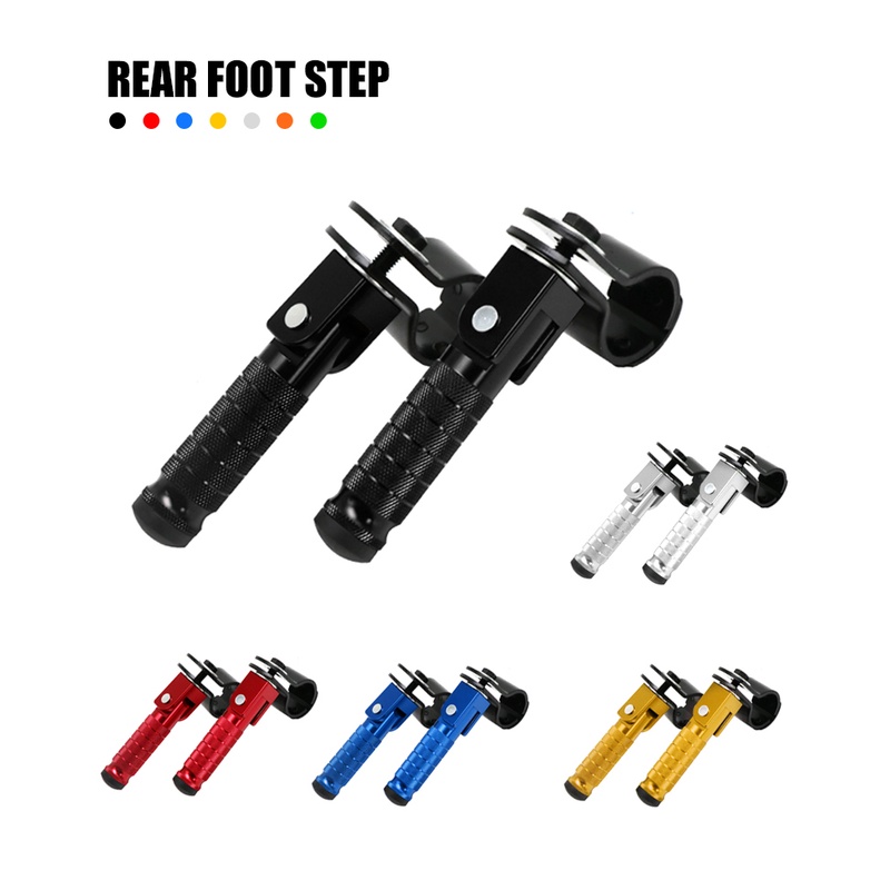 8mm Universal Pedals Folded Footrest Footpeg For Motorcycles, Bicycles ...