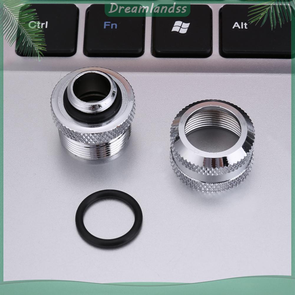 G1/4 14mm OD 4 Laps Hard Tube Quick Fitting PC Water Cooling System ...