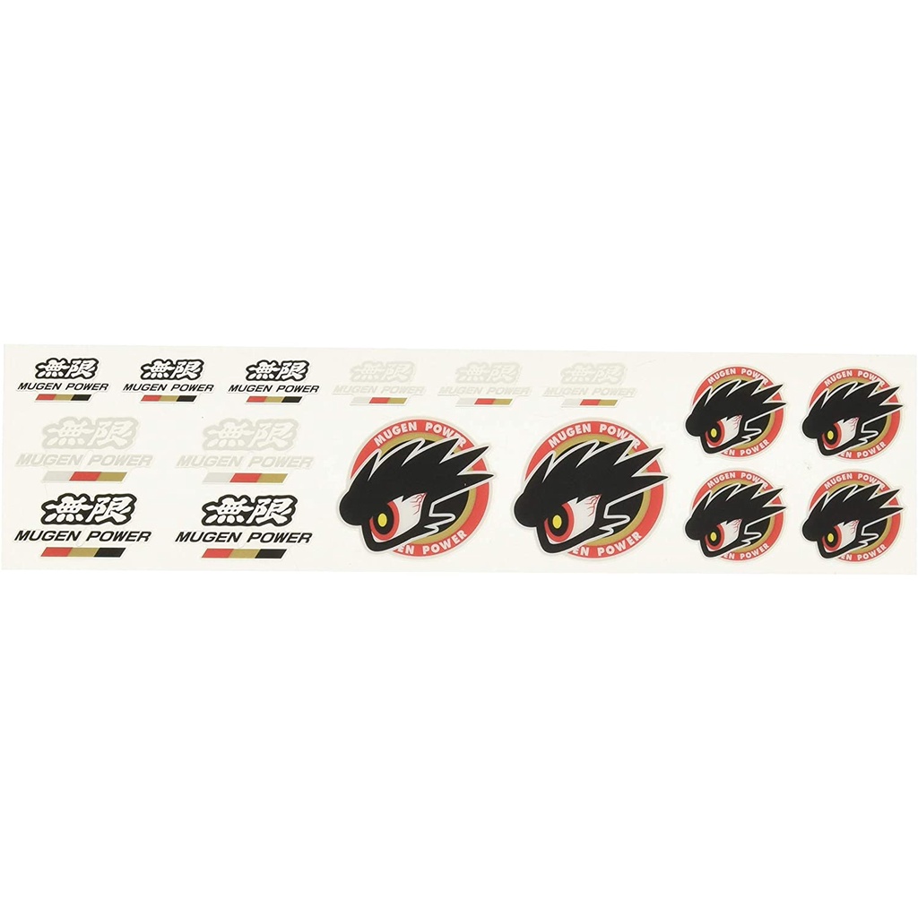MUGEN EYE COMMANDER STICKER SET 100% ORIGINAL GENUINE JAPAN | Shopee ...