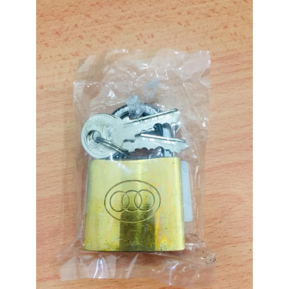 38MM BRASS PAD LOCK TRI-CIRCLE | Shopee Malaysia
