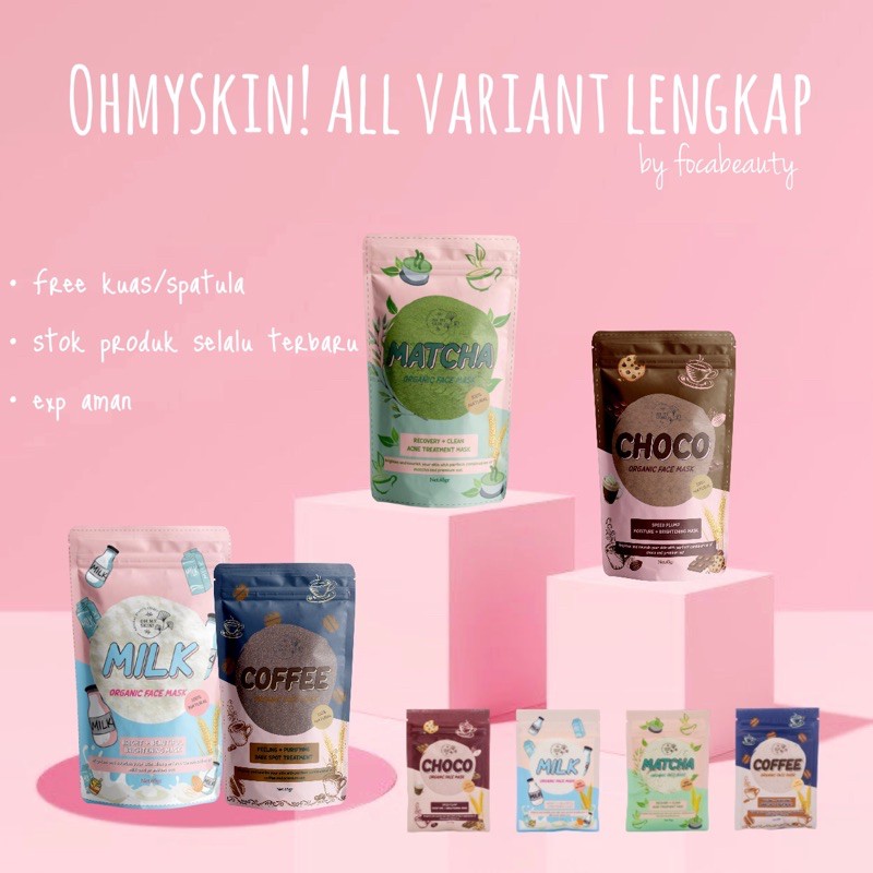 NEWEST OHMYSKIN EXP MASK (Free Gift) | Shopee Malaysia