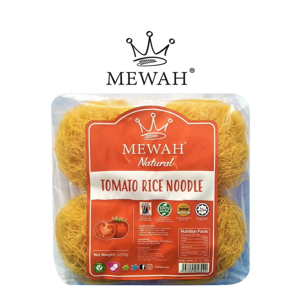Mewah Tomato Rice Noodle 200g | Shopee Malaysia