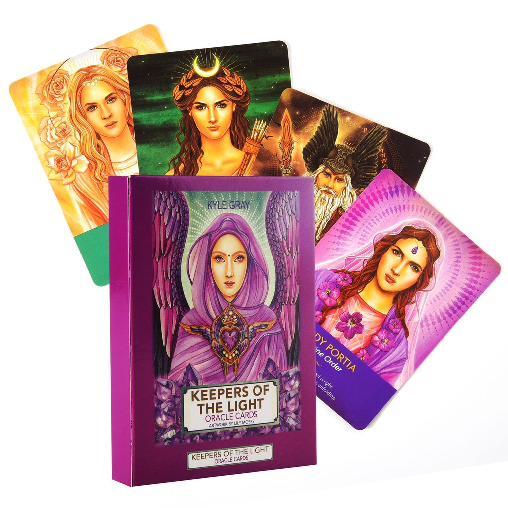 Premium Tarot Keepers of the Light Oracle Cards C3 Deck | Shopee Malaysia