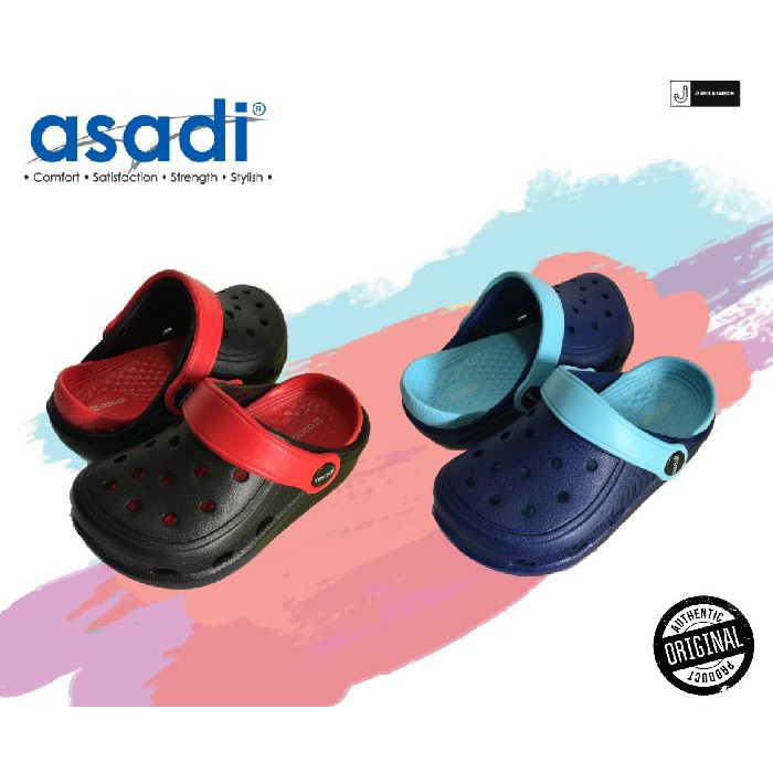 Original Asadi Kids Clog Sandals CSAY-9814 (Unisex) | Shopee Malaysia