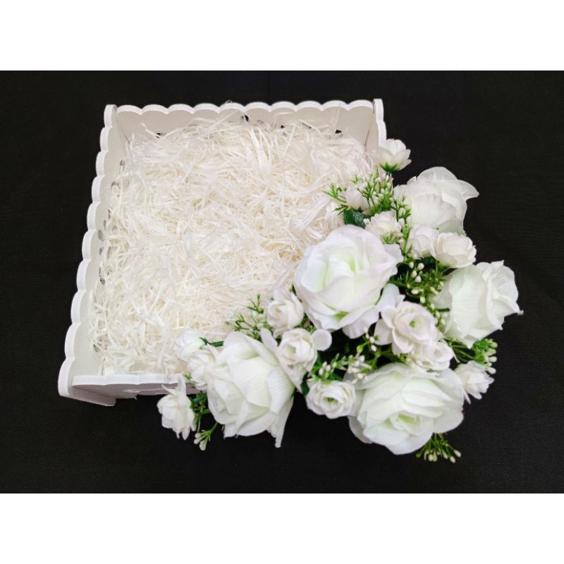 Dulang hantaran siap gubah pallet putih(5/7/9dulang) -108/109 | Shopee ...