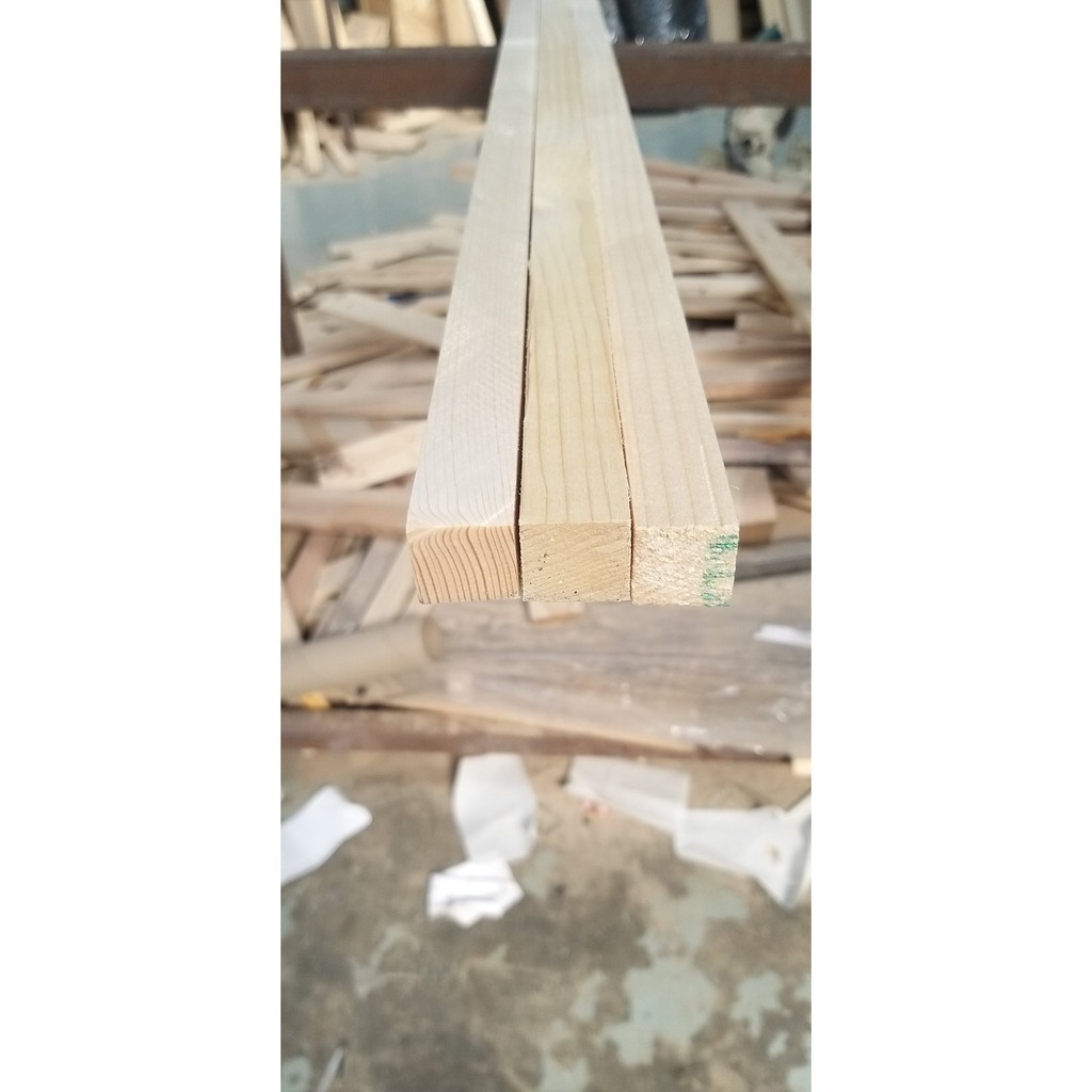 Kayu Pallet Terpakai DIY Size (1inchi x 1inchi / 1inchi x 2inchi ...