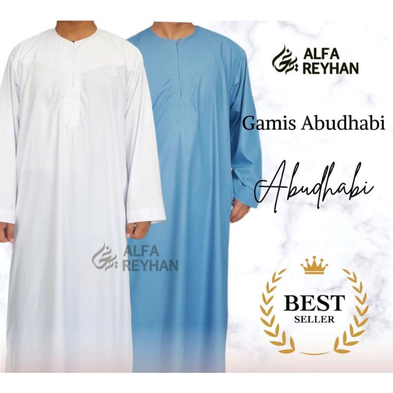Abudhabi Men's Gamis |Oman Gamis | Abu Dhabi Alfareyhan Men's Robe ...