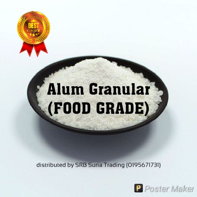 1kg Potassium Alum / Potash Alum/Potassium Aluminum Sulfate | Shopee ...