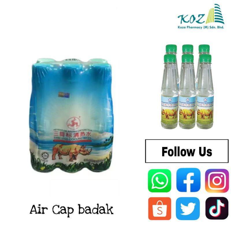 [ READY STOCK 🇲🇾 ] AIR CAP BADAK (6 BOTTLES X 200ML) | Shopee Malaysia