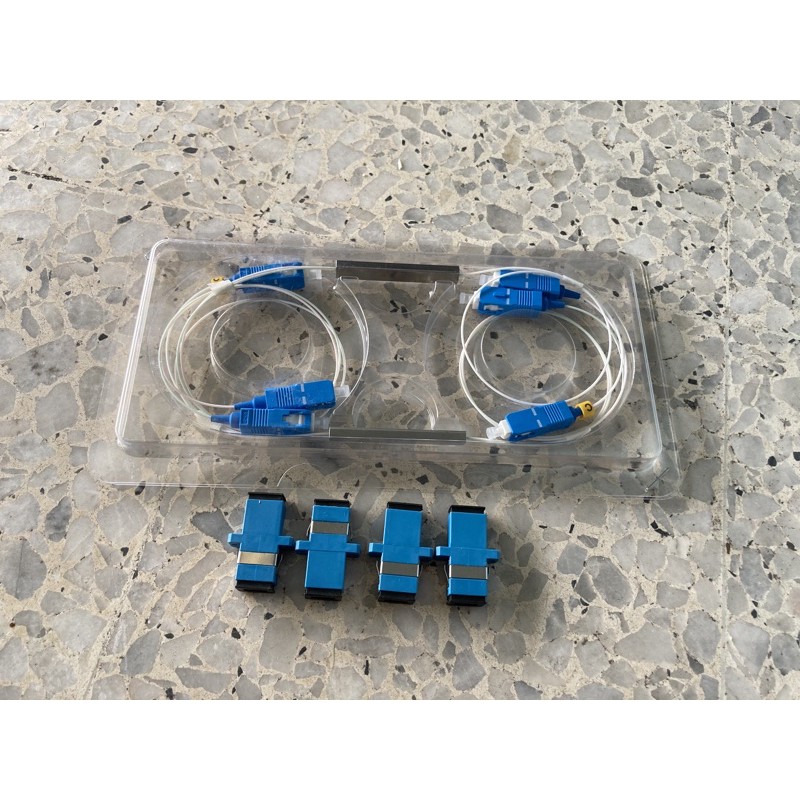 PLC 1X2 fiber splitter （1 set 2pcs） | Shopee Malaysia