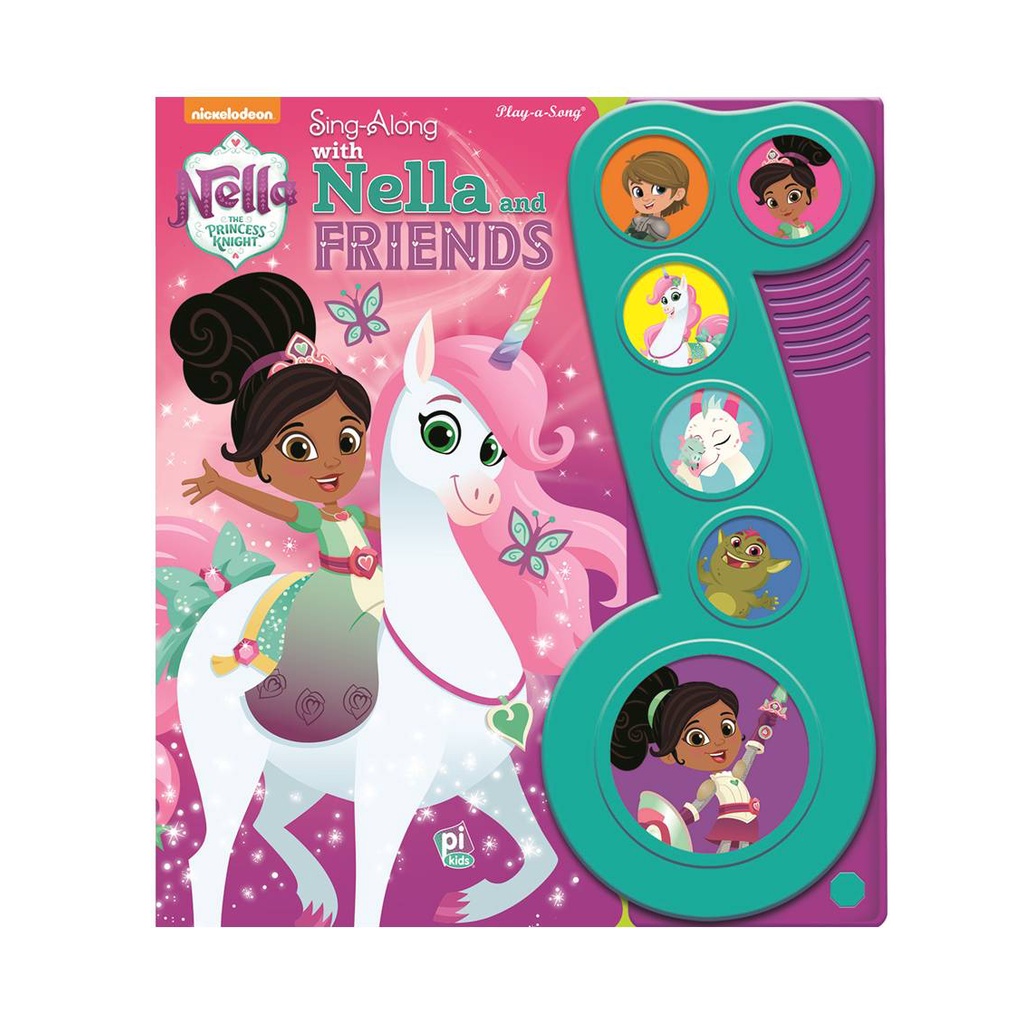 Nella & Friends Sing-Along 6 Button Sound Story Book for Kids | Shopee ...
