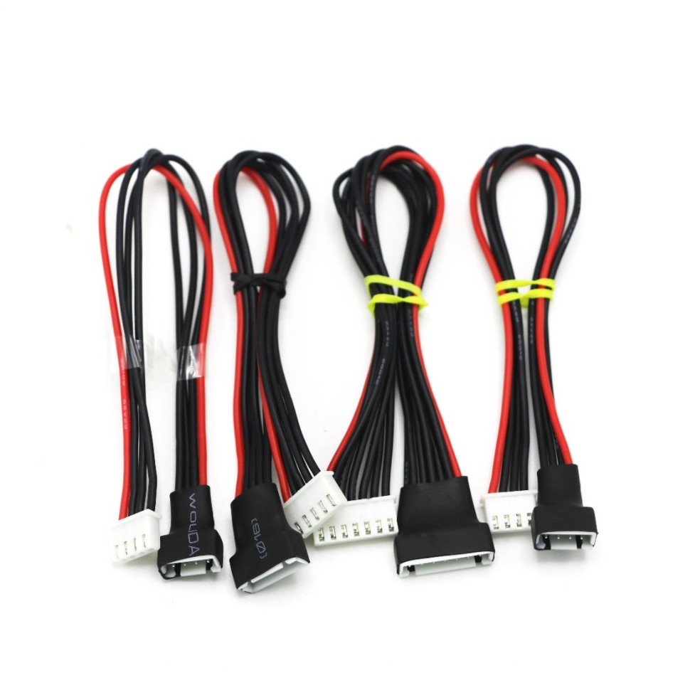 5pcs/lot JST-XH 2S 3S 4S 6S 20cm 22AWG Lipo Balance Wire Extension ...