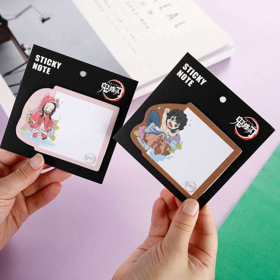 Anime Demon Slayer Kimetsu No Yaiba Kamado Tanjirou Mini Sticky Notes ...