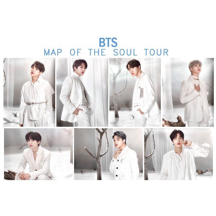 BTS MAP OF THE SOUL TOUR A4 PHOTO POSTER | Shopee Malaysia