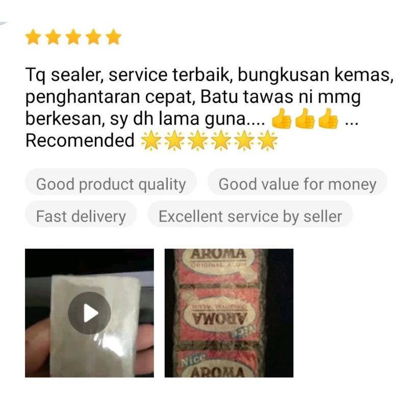 Hilang Bau Ketiak/ Batu Tawas Alum Block/ Buang Bau Keringat Ketiak ...