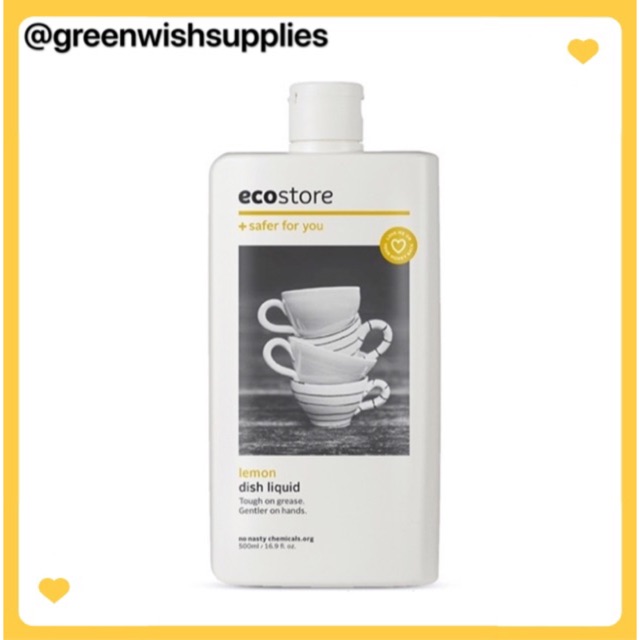 ECOSTORE - Lemon Dish Liquid (500ml) | Shopee Malaysia