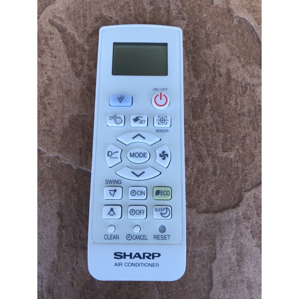 SHARP A936 AIRCOND REMOTE CONTROL CRMC-A936JBEZ ORIGINAL | Shopee Malaysia