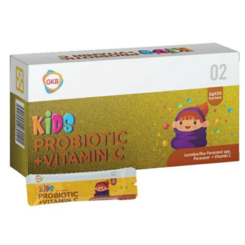 GKB Kids Probiotic & Vitamin C 30s/ Kid Probiotics + Prebiotic 30s ...