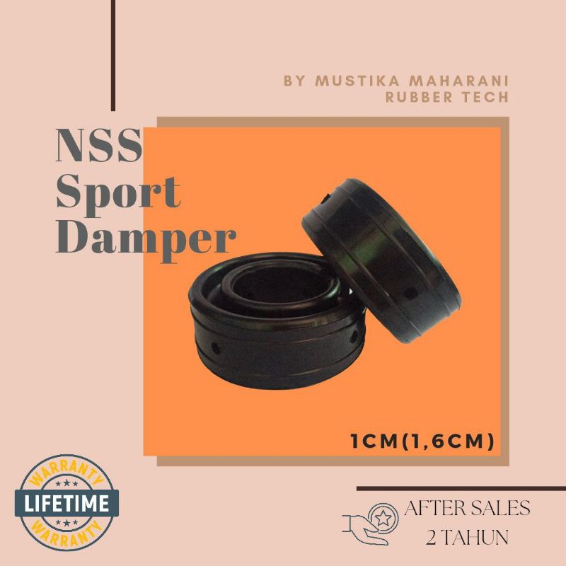 Lifetime Warranty || Nss Spring buffer Damper Car shock Absorber (1cm ...