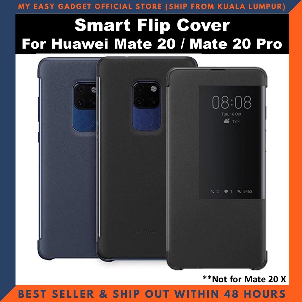 Huawei Mate 20 / Mate 20 Pro Case Smart Cover PU Leather Flip Cover | Shopee Malaysia