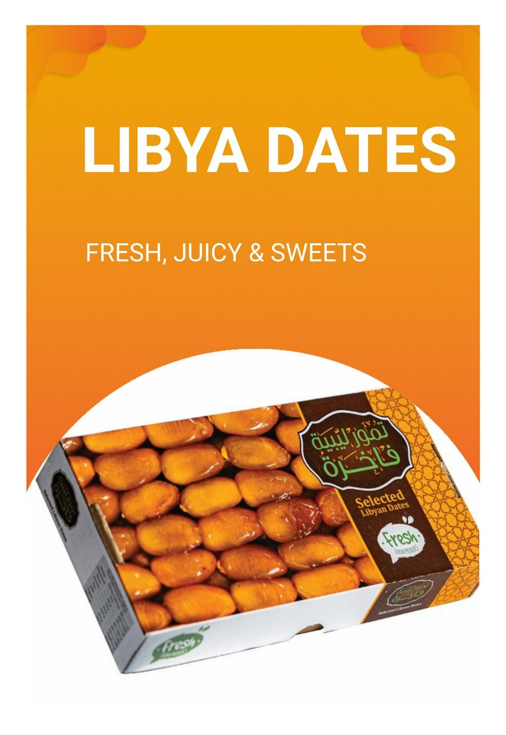 MAHNAZ Food Selected Frozen Libyan Fresh & Young Kurma Sejuk Libya ...