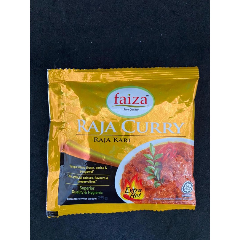 Faiza Rempah Raja Kari (25gm) | Shopee Malaysia