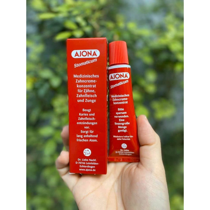 German ajona toothpaste 25ml | Shopee Malaysia